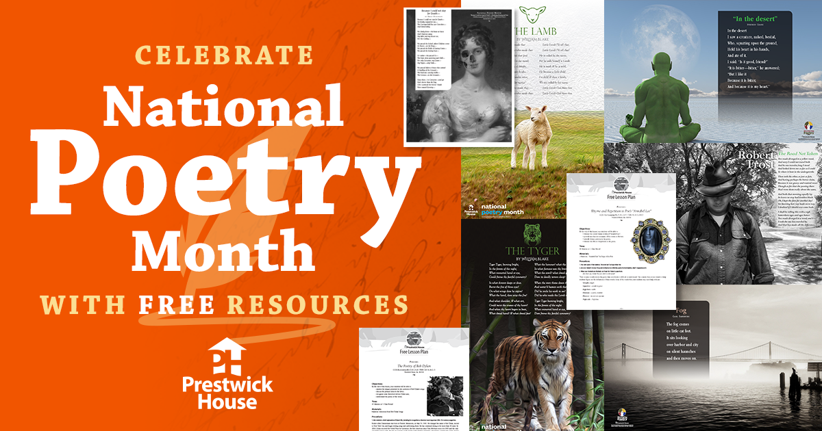 Celebrate National Poetry Month with us! | Prestwick House
