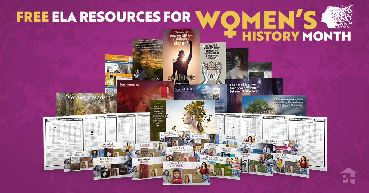 Free ELA Resources for Women’s History Month 2021 | Prestwick House