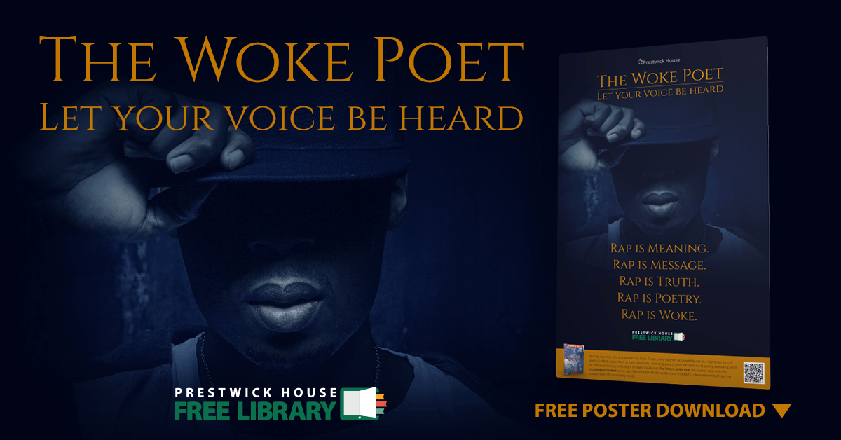 Free Poster: The Woke Poet | Prestwick House