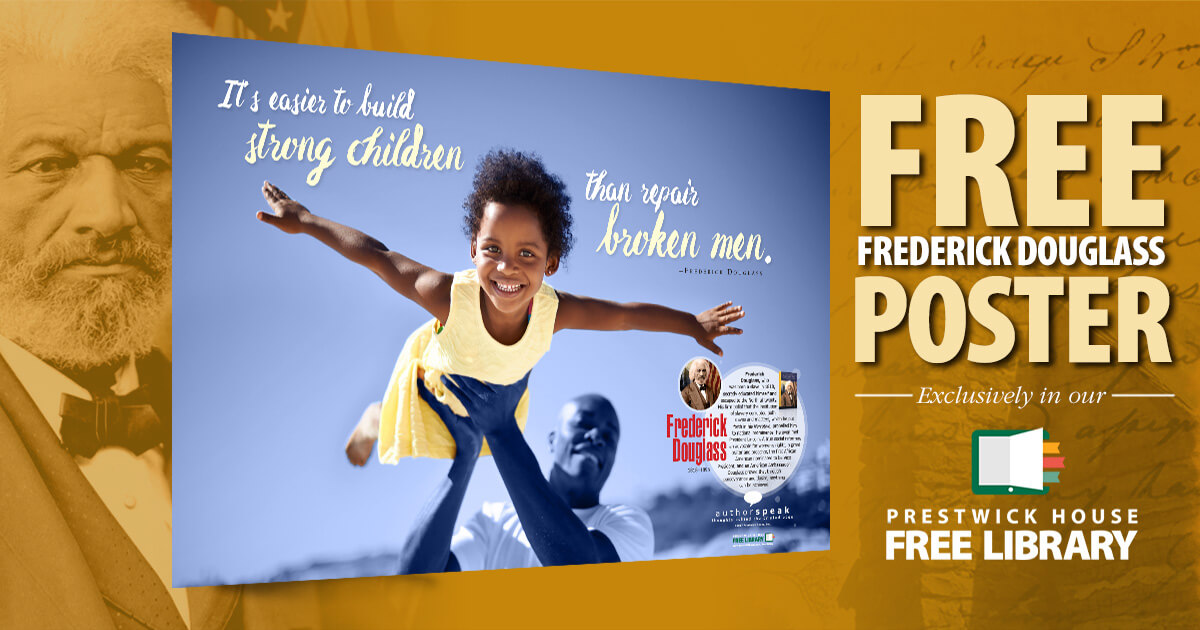 Frederick Douglass AuthorSpeak Free Poster | Prestwick House