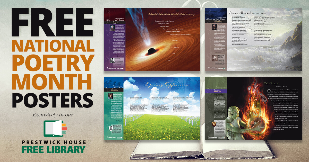 Get Every Free National Poetry Month Poster | Prestwick House