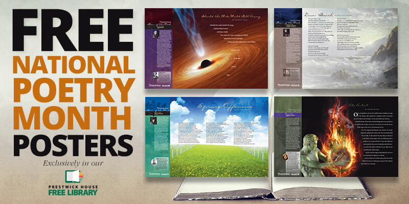 Get Every Free National Poetry Month Poster | Prestwick House