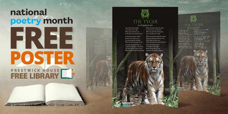 Free Poster: "The Tyger" by William Blake | Prestwick House