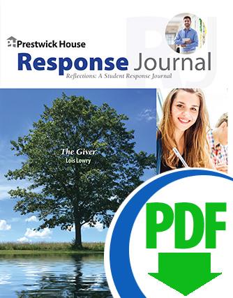 Giver, The - PDF Response Journal | Prestwick House | Prestwick House