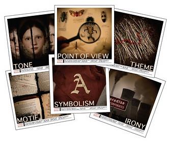 Literary Devices II Posters - Set of 6 | Prestwick House | Prestwick House