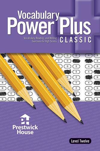 Vocabulary Power Plus Classic - Level 12 | Prestwick House | Prestwick ...