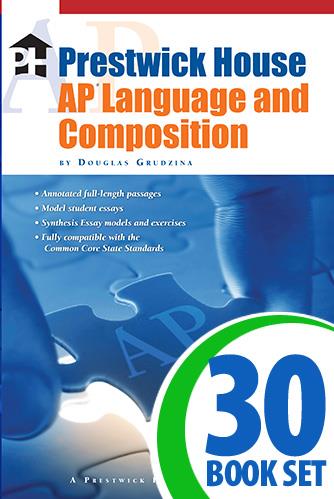 Prestwick House AP Language and Composition - 30 Book Class Set | Prestwick House