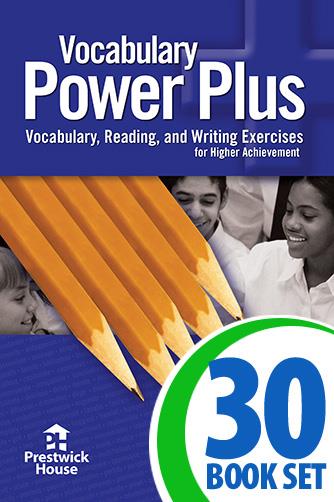 Vocabulary Power Plus - Grade 8 - Set | Prestwick House | Prestwick House