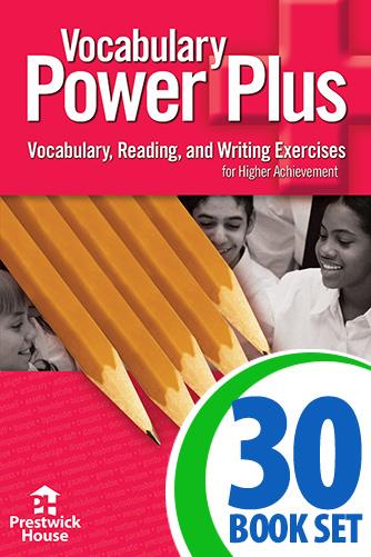 Vocabulary Power Plus - Grade 7 - Set | Prestwick House | Prestwick House