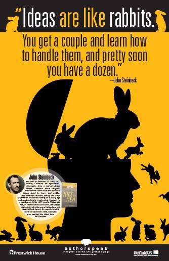 John Steinbeck Free Poster | Prestwick House